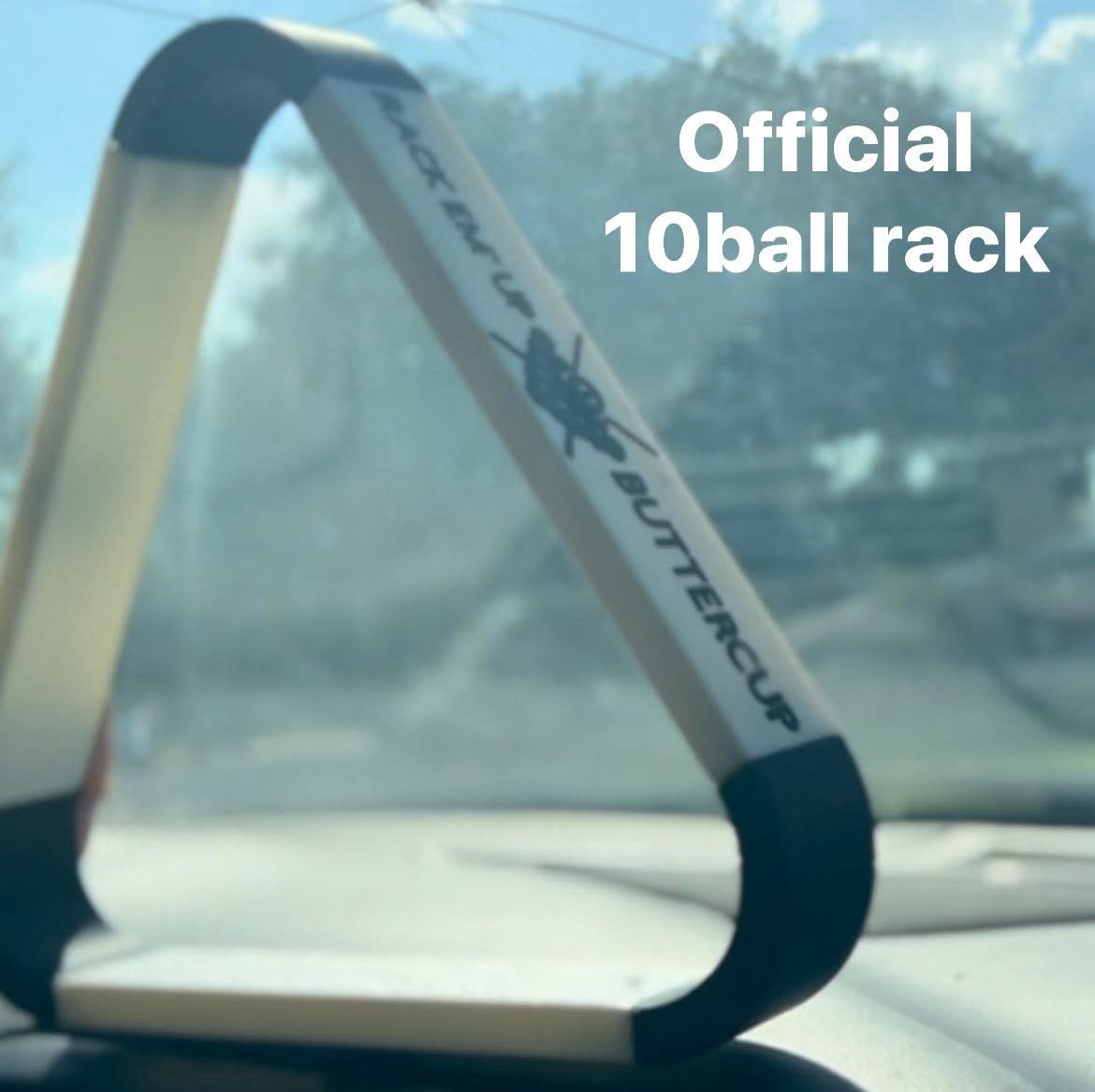 Rackem up Buttercup 10-Ball Rack – Rack Em Up Buttercup